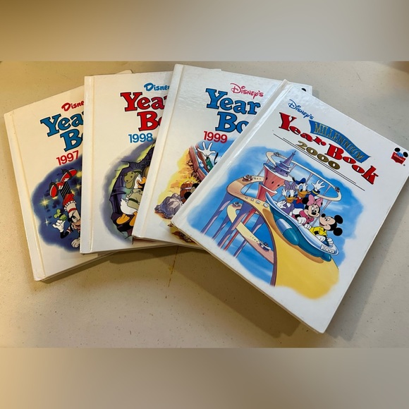 Disney | Other | Disneys Collection Of Yearbooks 997200 | Poshmark